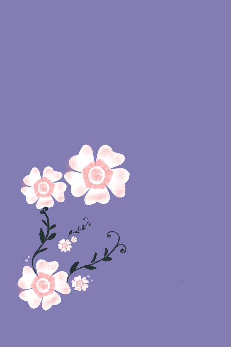 Art Flower Background - Etsy