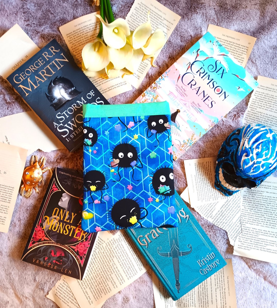 Studio Ghibli Travelling Soot Book Sleeve /ipad Sleeve / Kindle Sleeve ...