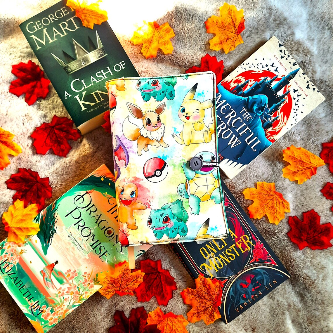 Pokemon Book Cover - Etsy