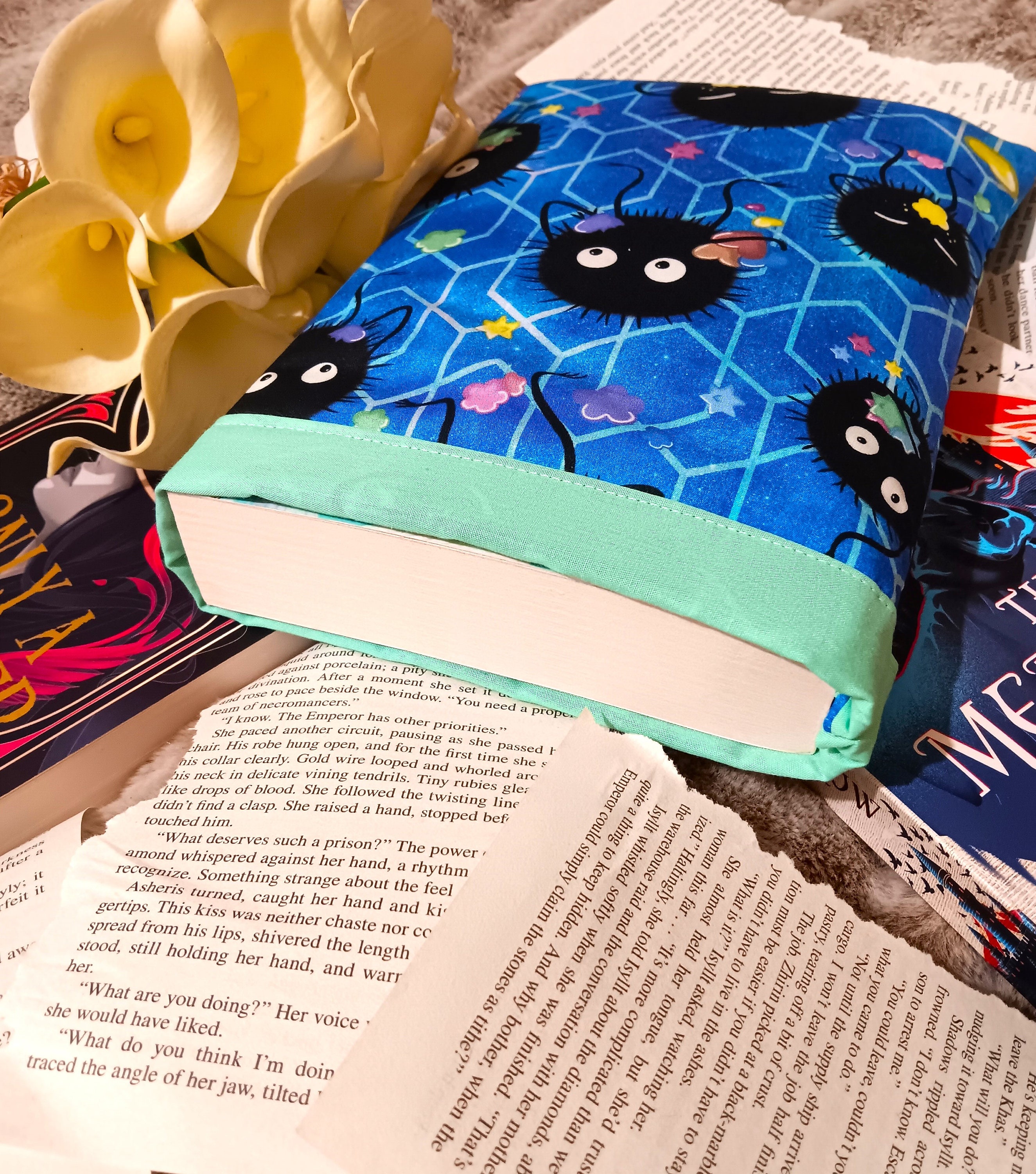 Studio Ghibli Travelling Soot Book Sleeve /ipad Sleeve / Kindle Sleeve ...