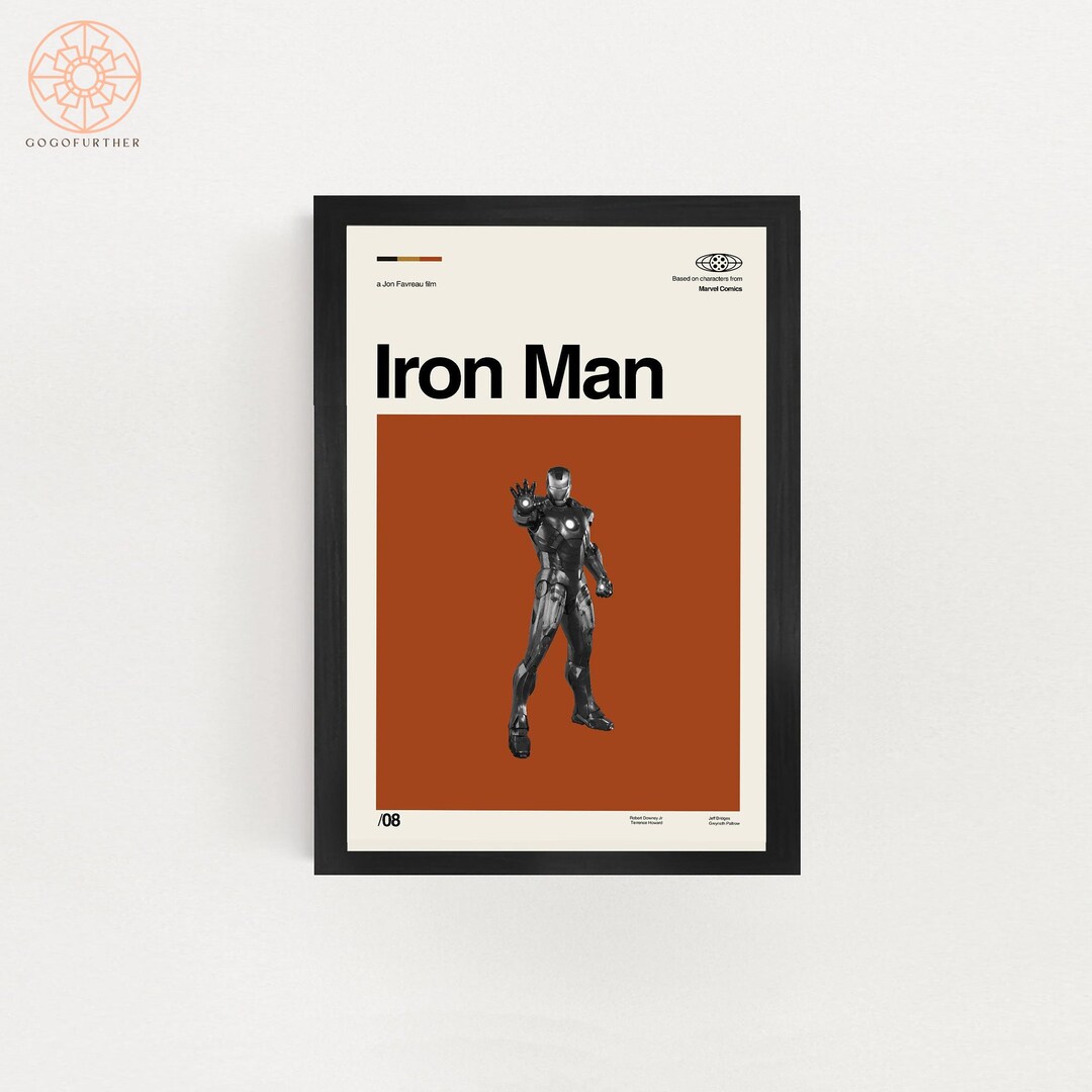 IRONMAN Poster Iron Man Poster Iron Man Print Marvel - Etsy