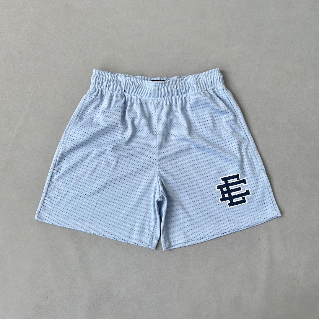 EE Basic Solid Color Blue Basketball Shorts Unisex Style - Etsy