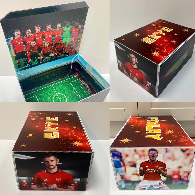 Personalised Football Boxes, Gift Box, Hampers, Manchester City ...