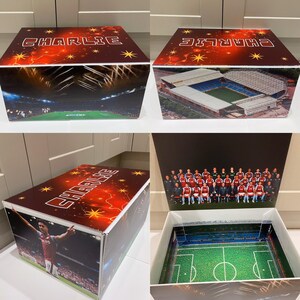 Personalised Football Boxes, Gift Box, Hampers, Manchester City ...