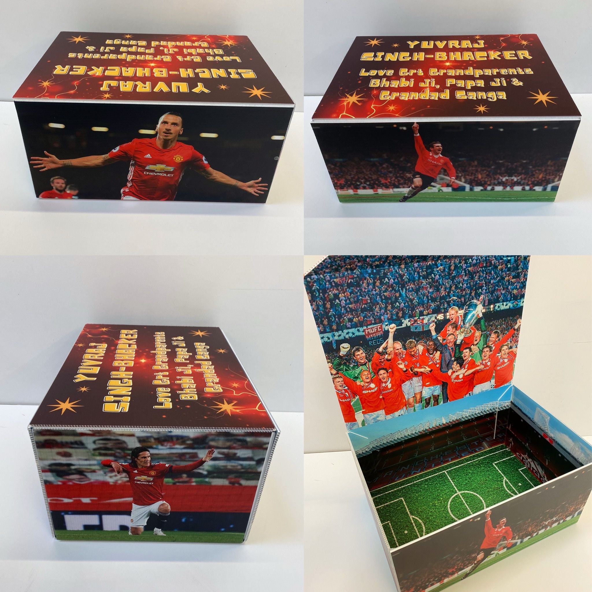 Personalised Football Boxes, Gift Box, Hampers, Manchester City ...