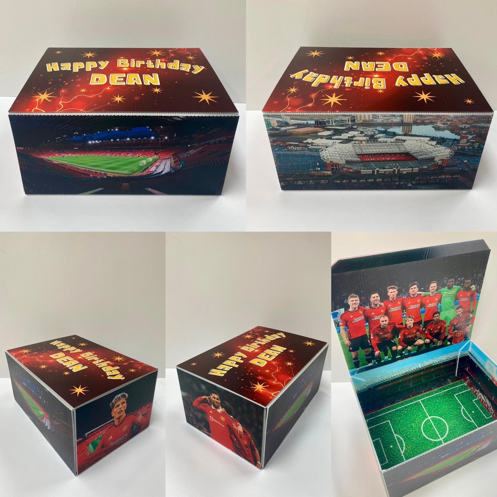 Personalised Football Boxes, Gift Box, Hampers, Manchester City ...
