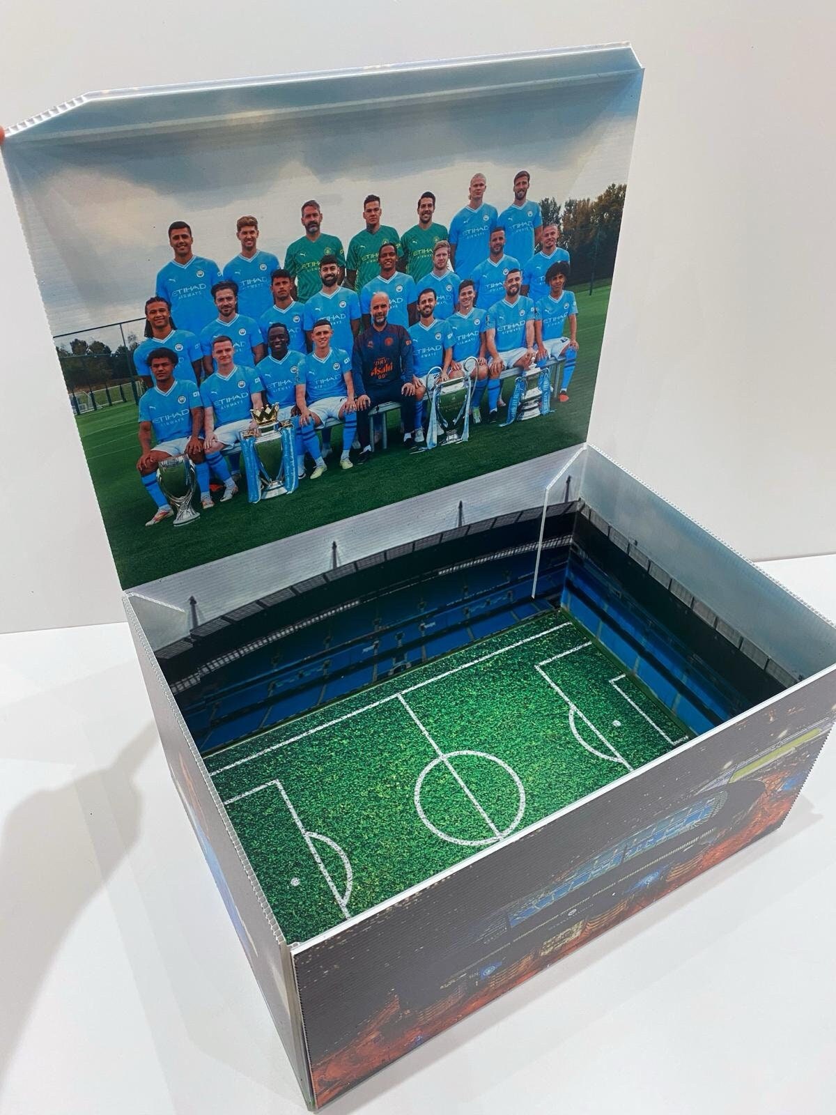 Personalised Football Boxes, Gift Box, Hampers, Manchester City ...