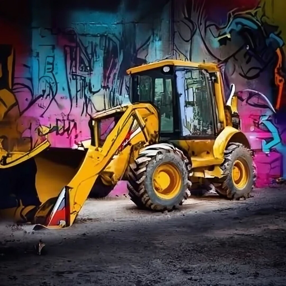 Heavy Construction Equipment Excavators Backhoe Bulldozers Graders ...
