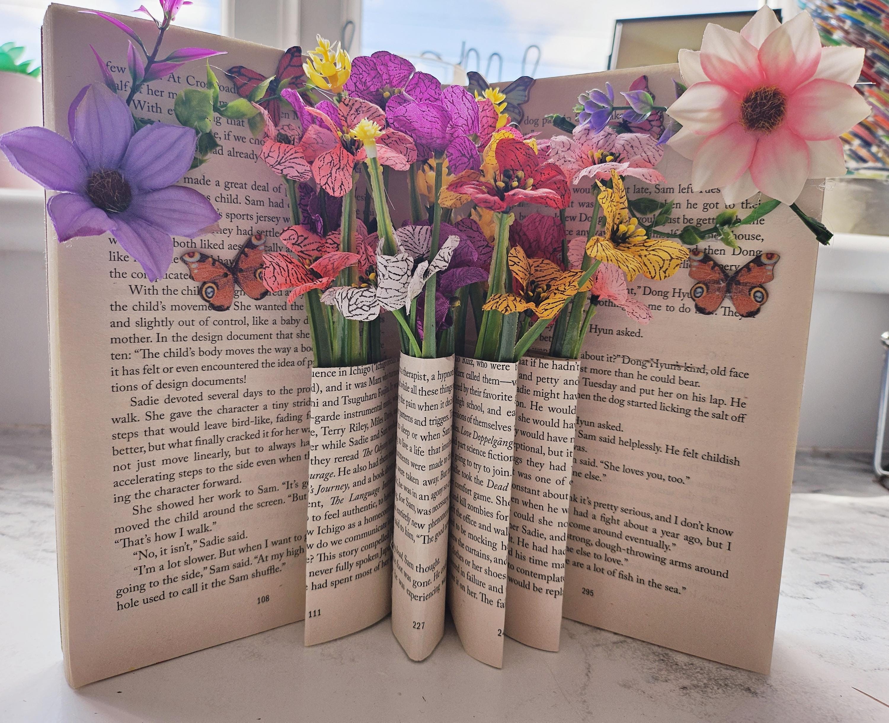 Books of Flowers - Etsy
