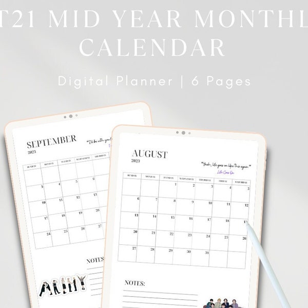 Stray Kids Digital Planner, Weekly Daily Planner, SKZ, Printable ...