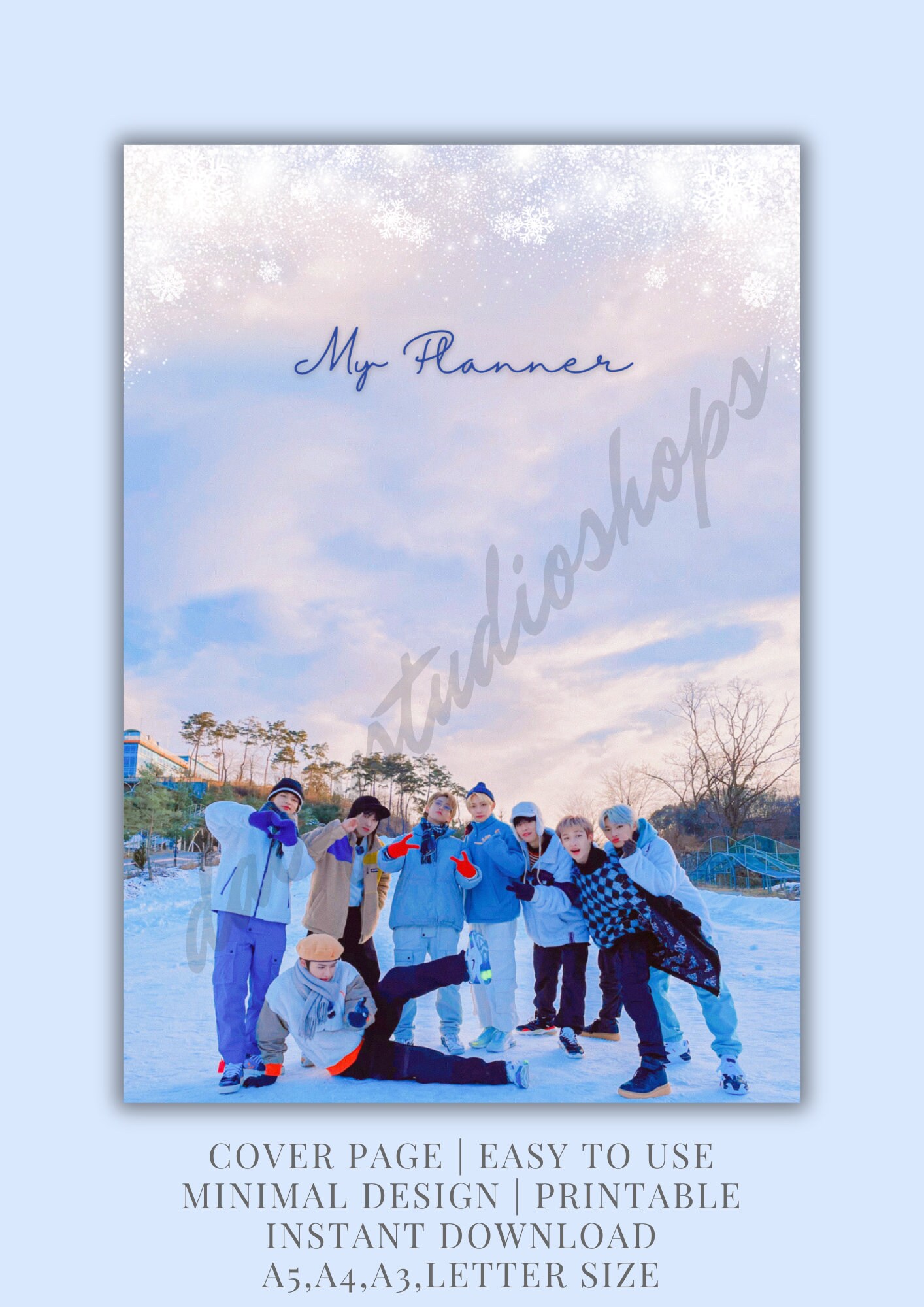 Stray Kids Digital Planner, Weekly Daily Monthly Planner, SKZ ...