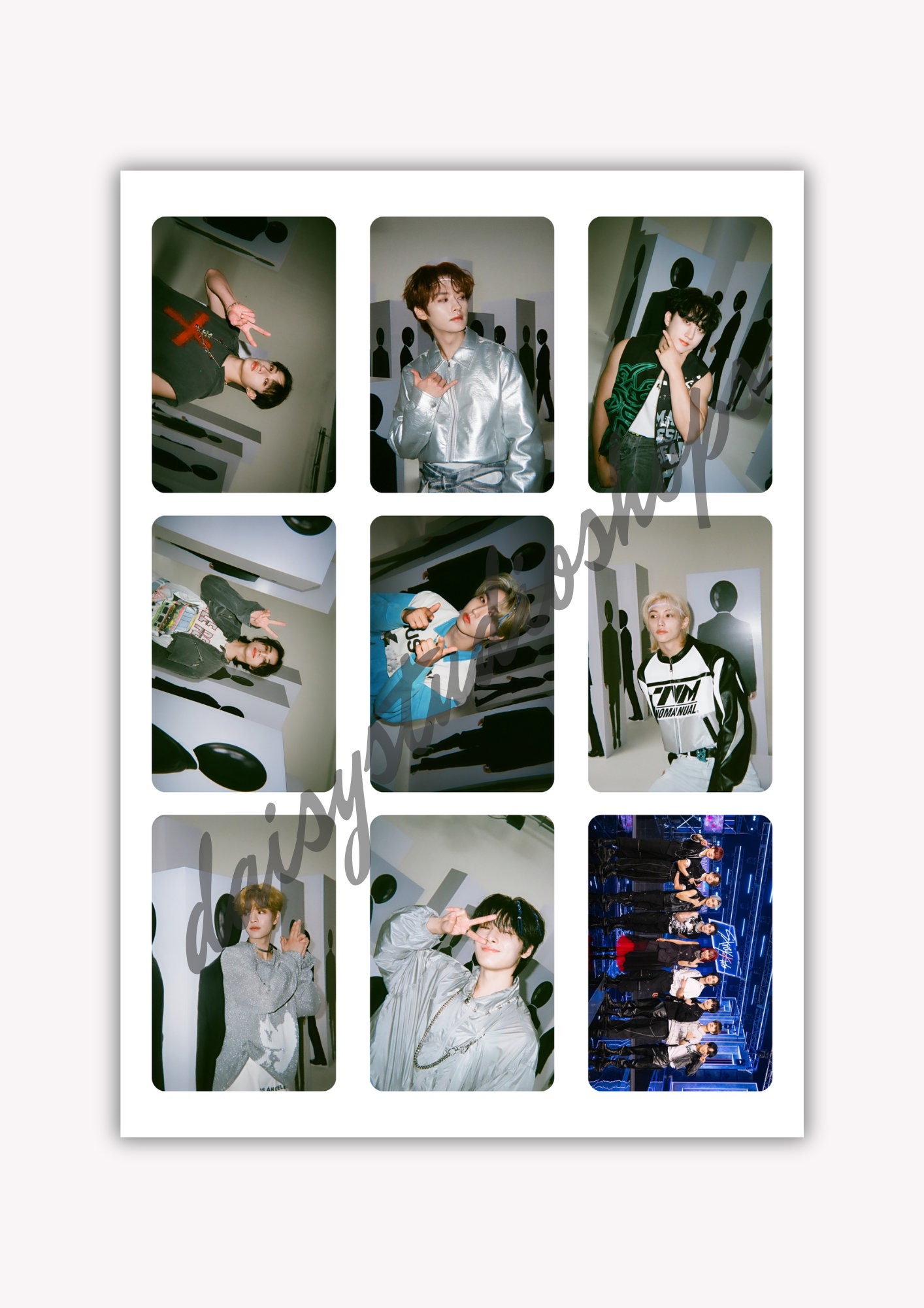 Stray Kids Digital Photocards, 9 Photocards on 9 Pages Each, 81 ...