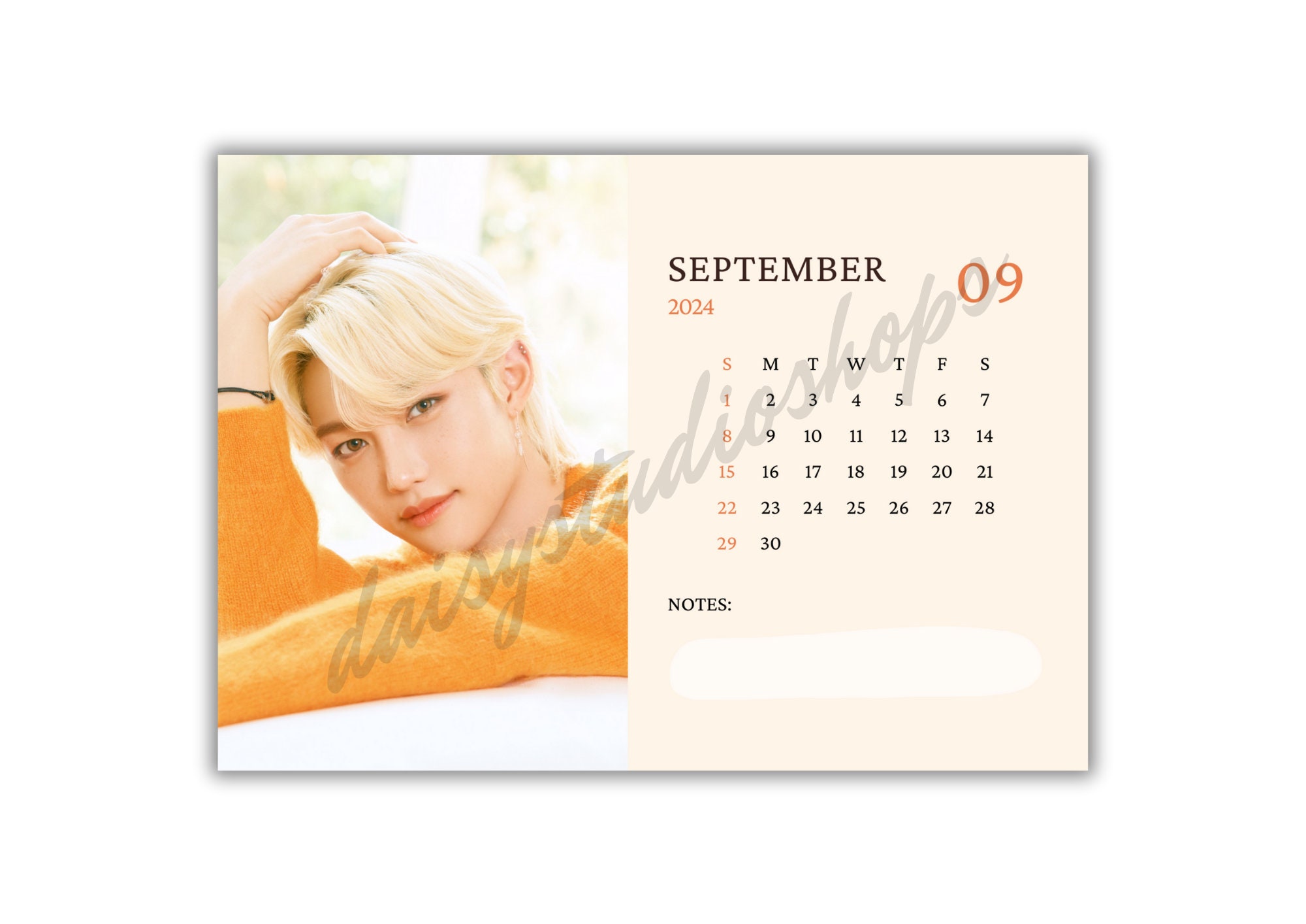 Stray Kids 2024 Calendar, Digital Planner Bundle, Monthly Planner ...