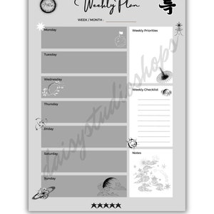 Stray Kids Digital Planner, SKZ Theme, Weekly, Daily, Monthly (instant ...