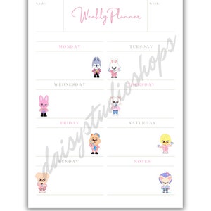 Stray Kids Digital Planner, SKZOO Theme, Undated (digital Download) - Etsy