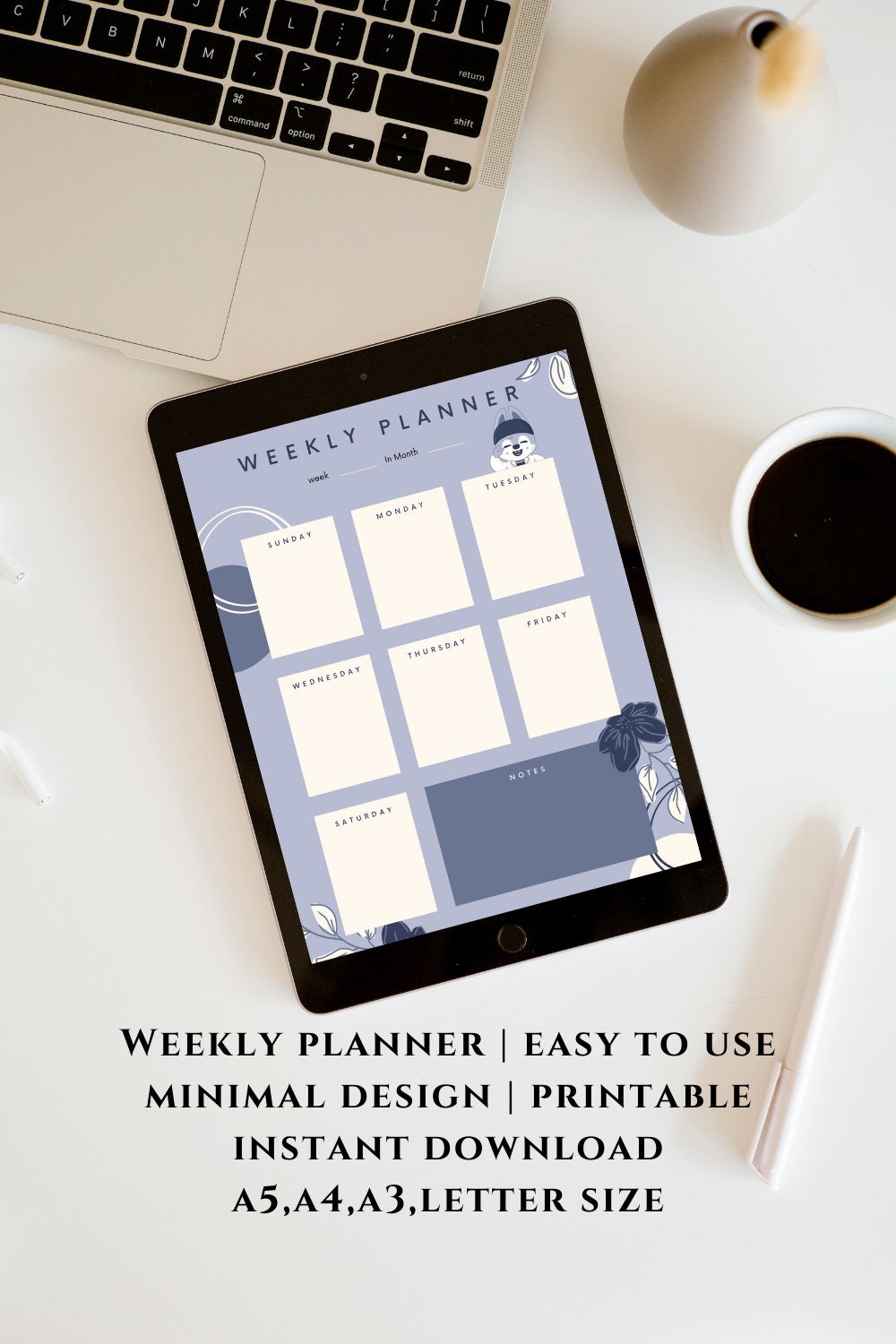 SKZOO Weekly Planner, SKZ Weekly Planner, Planner Bundle, Printable ...
