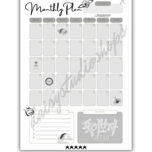 Stray Kids Digital Planner, SKZ Theme, Weekly, Daily, Monthly (instant ...
