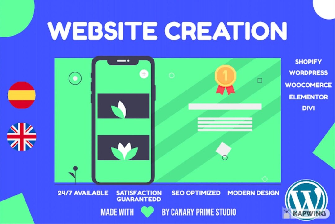 Design the Perfect, Customize and Premium Website for You - Etsy