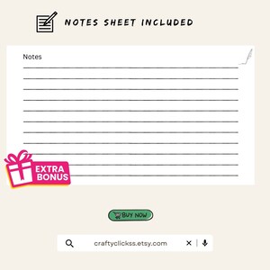 Simple Mind Map PDF | Printable Mind Mapping Template | Bonus Notes ...