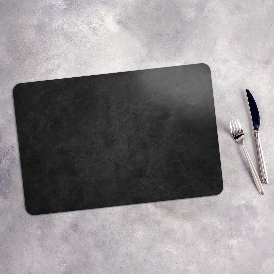 Table Mat, Gray, Black Board, Kitchen Decoration, Table Protectors ...