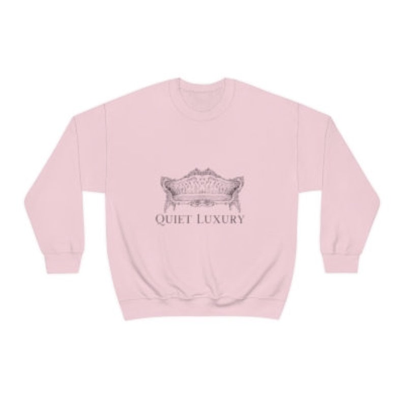 Quiet Luxury Sweatshirt L Old Money Aesthetic L Classy Comfort L ...