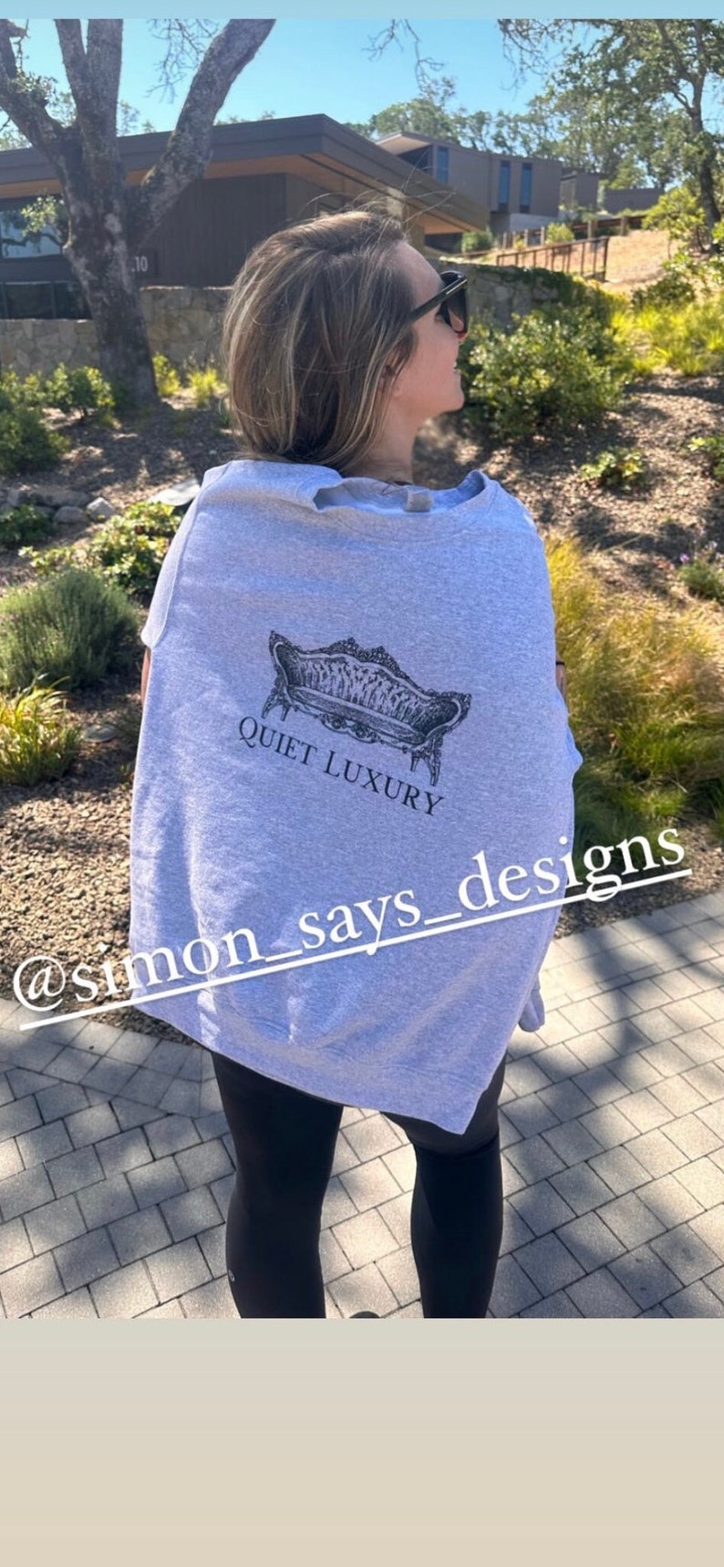 Quiet Luxury Sweatshirt L Old Money Aesthetic L Classy Comfort L ...