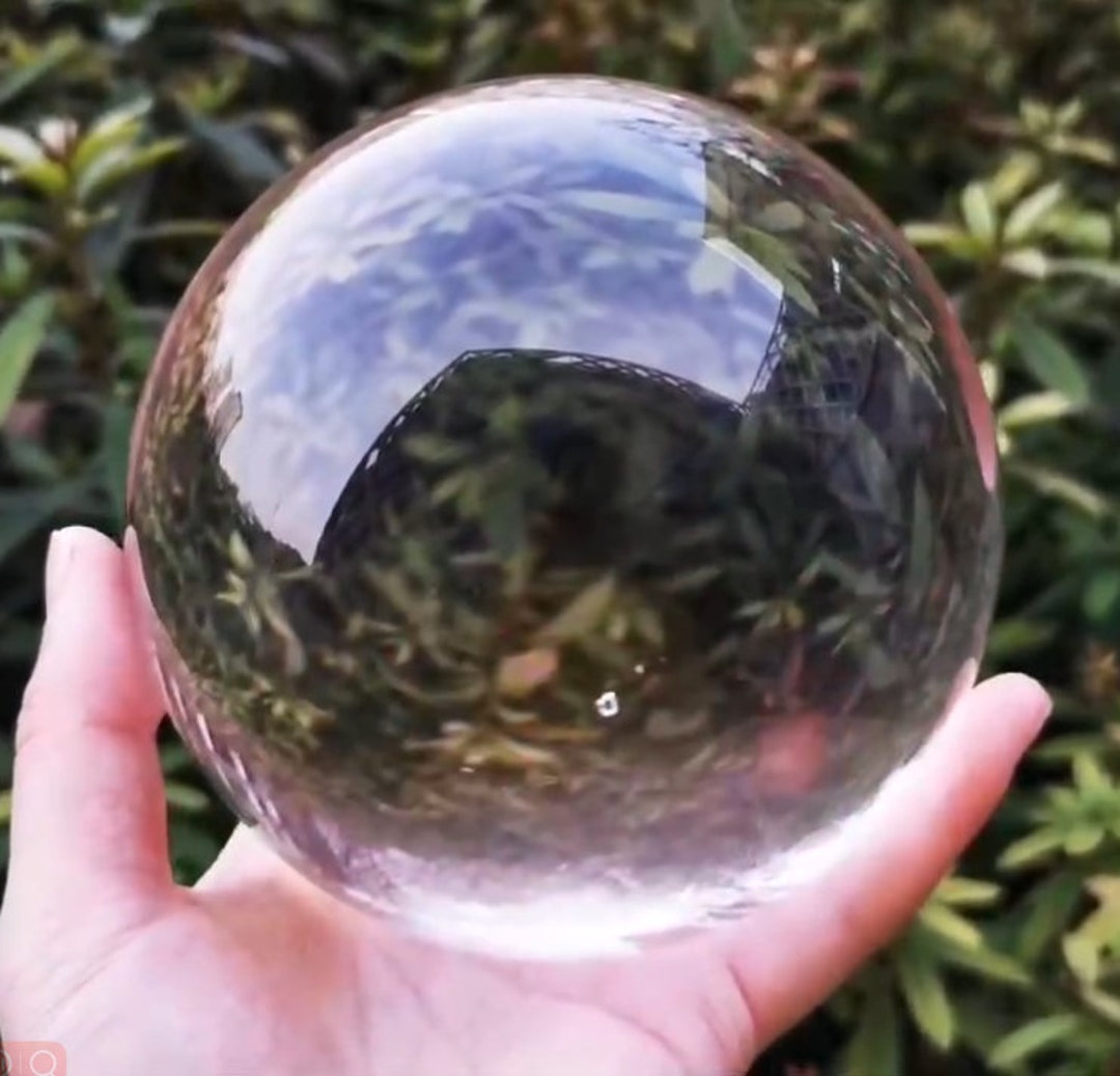 Great Clear Crystal Ball Magic Ball Divination, Increment,natural Clear ...