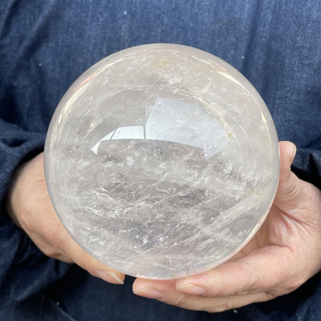 Great Clear Crystal Ball Magic Ball Divination, Increment,natural Clear ...