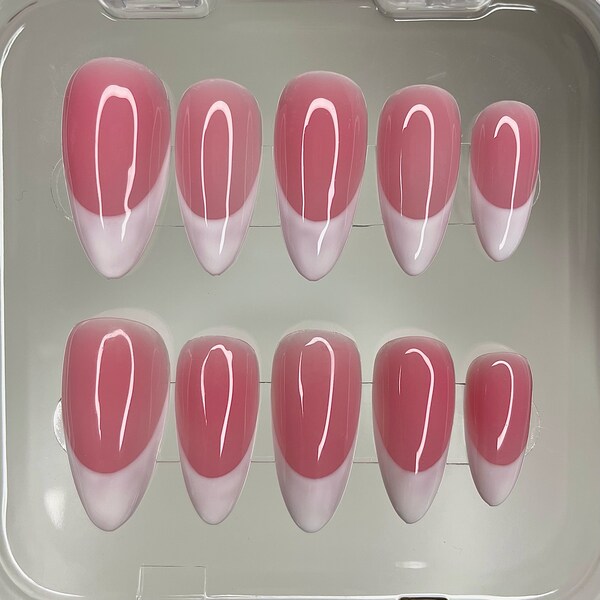 French Manicure - Etsy