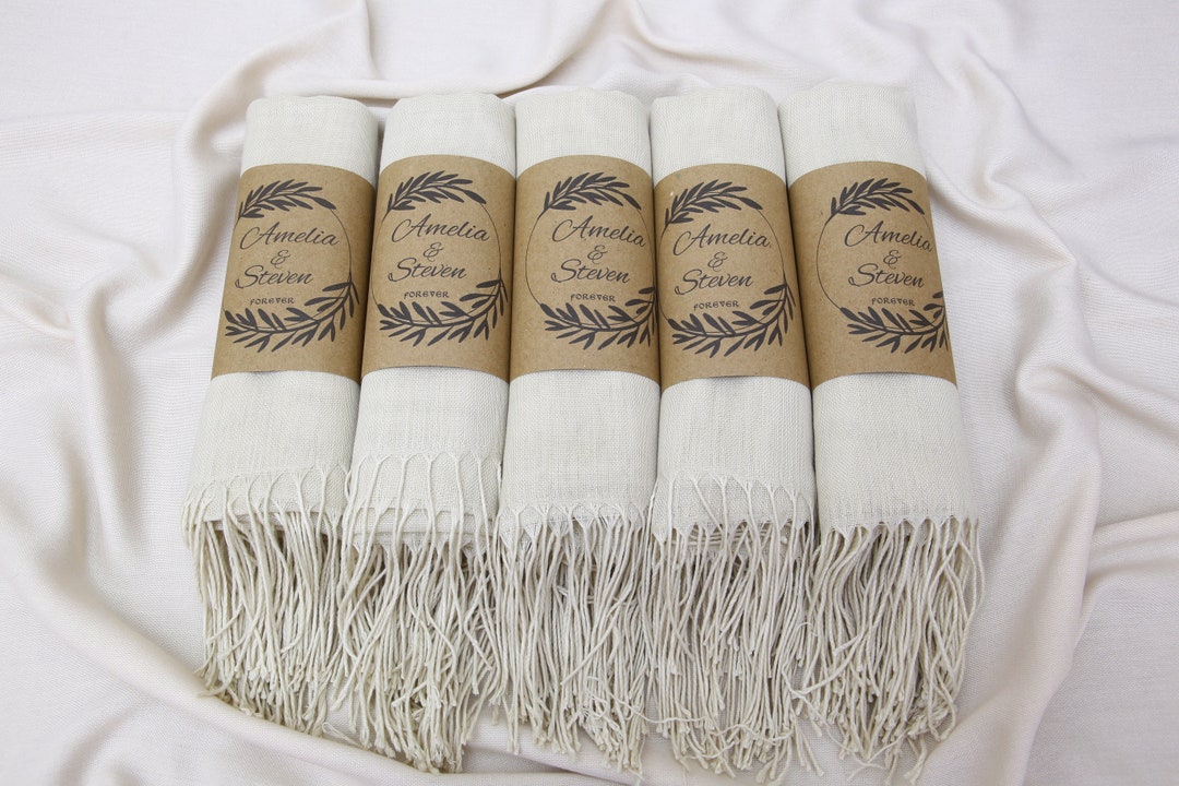 Personalized Shawls for Bachelorette Party, Embroidery Pashmina Shawl ...