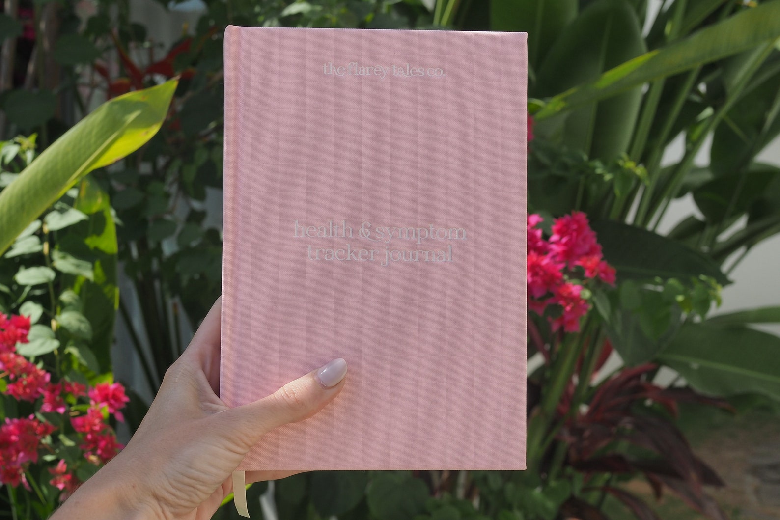 Pink Chronic Illness Health Symptom Tracking Journal (undated)/dietary ...