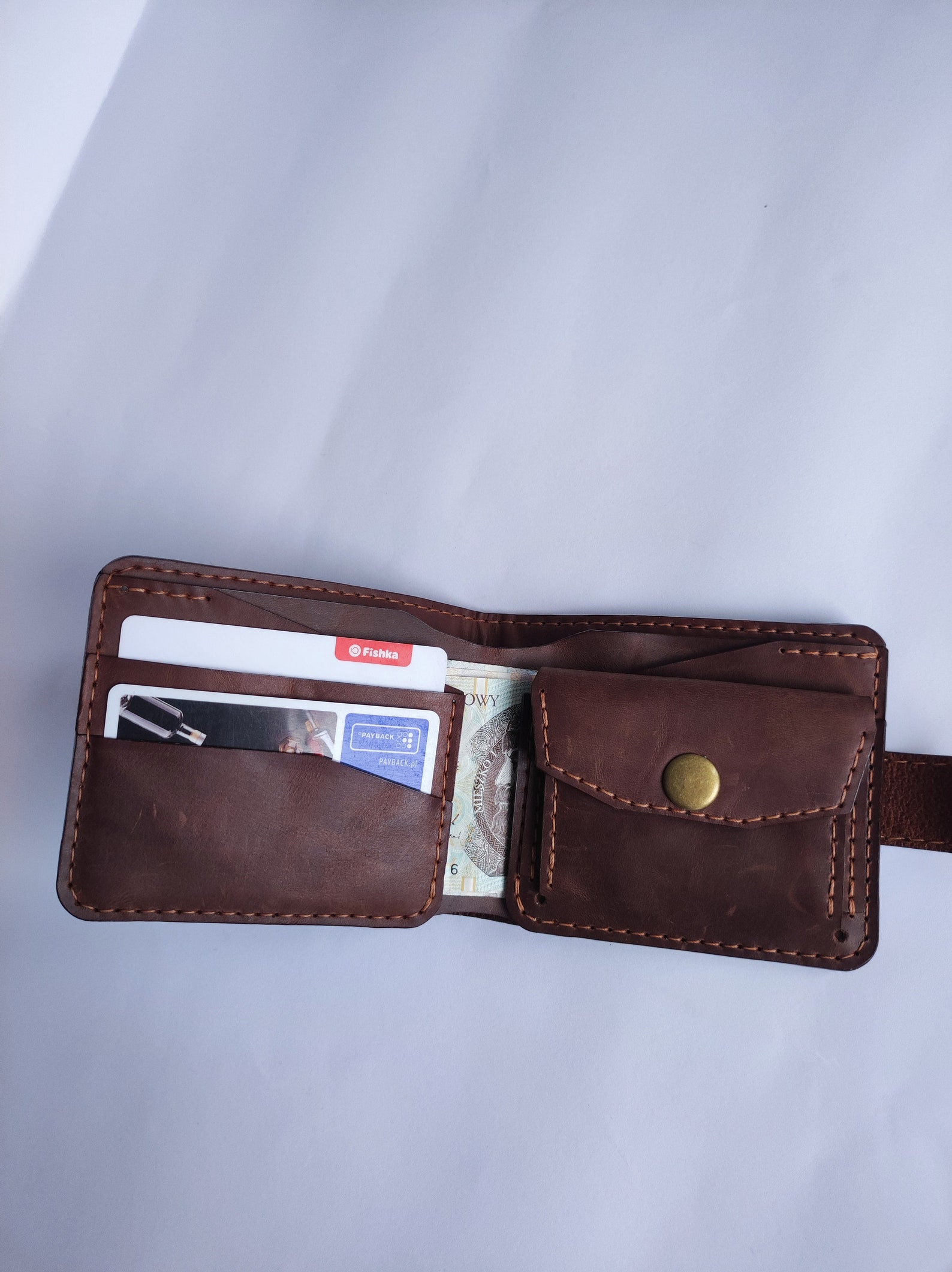 Wallet for Men, Handmade From High Quality Genuine Leather in an ...