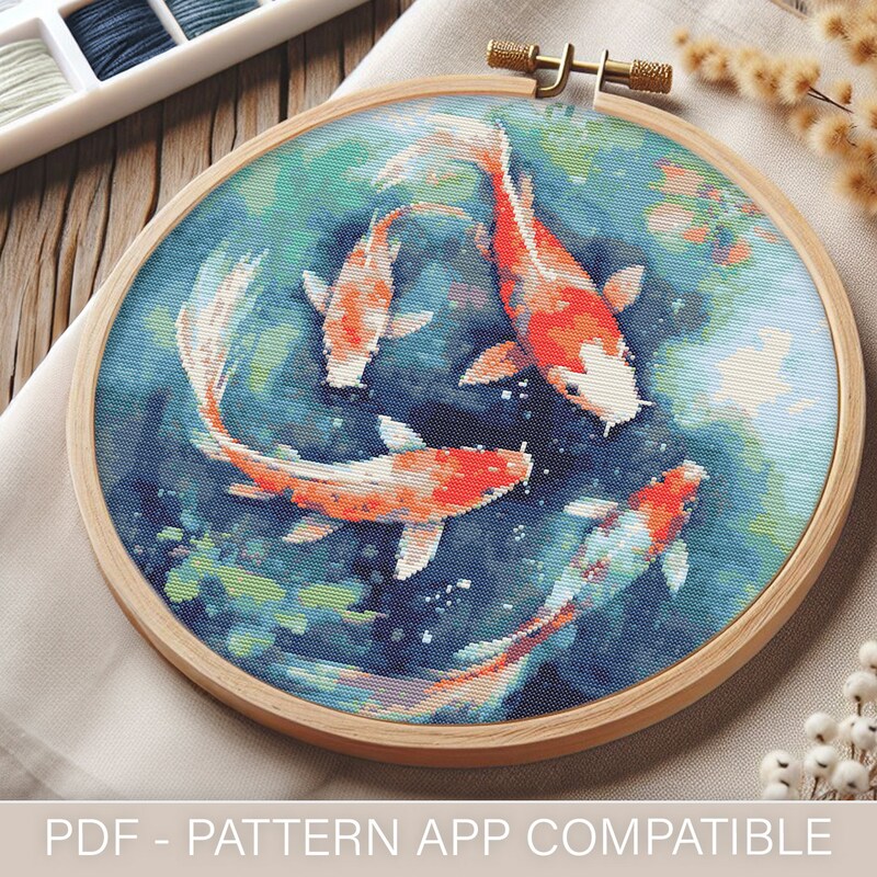 Fish Cross Stitch Pattern - Etsy