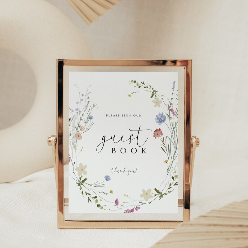 Guest Book Sign - Etsy