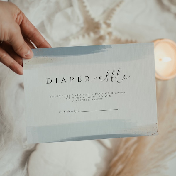 Blue Diaper Raffle - Etsy