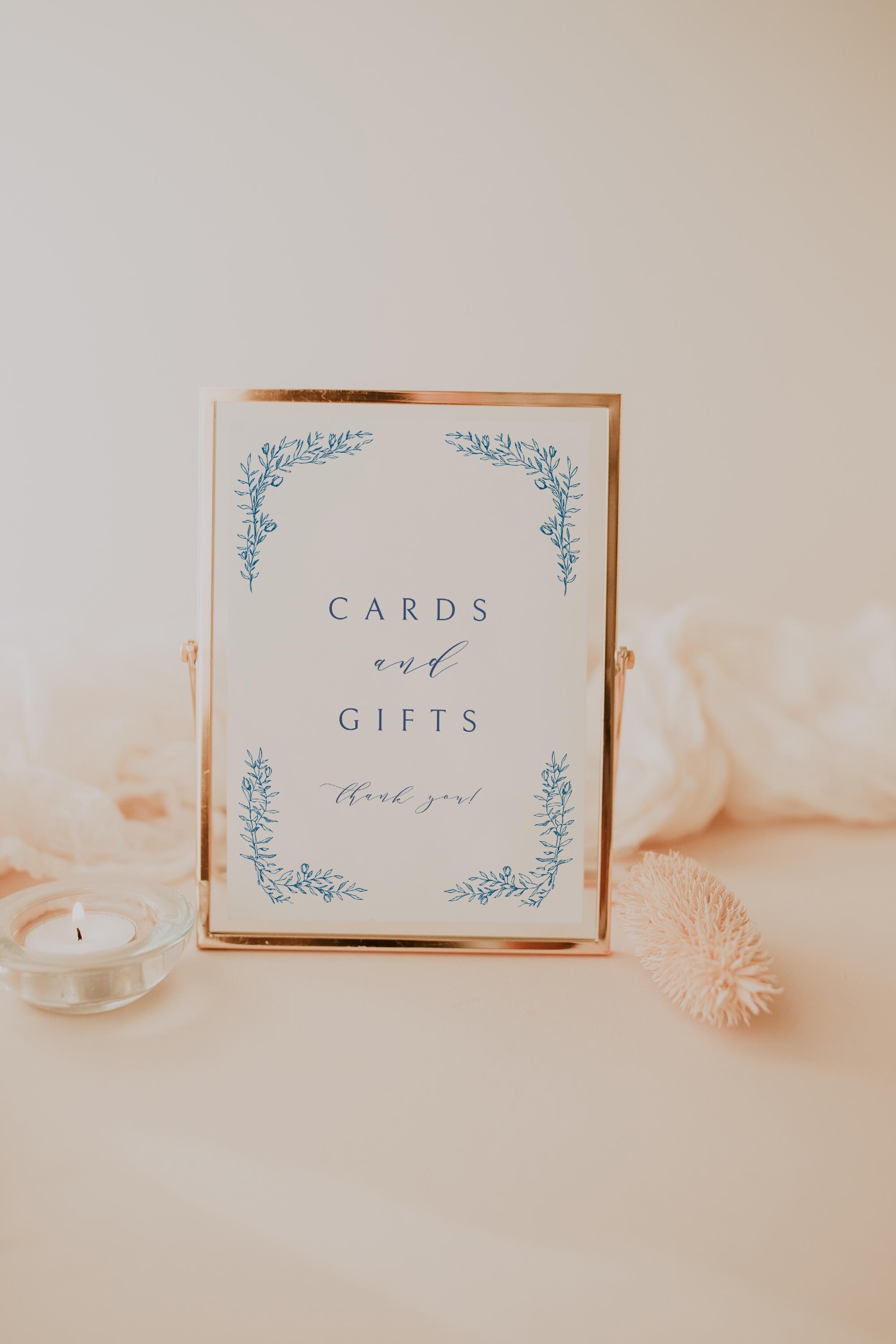 Dusty Blue Wedding Invitation Bundle, Wedding Invitation Package ...