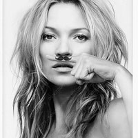 Kate Moss Inspired Poster, Fashion Print, Aesthetic Wall Art, Feminist ...