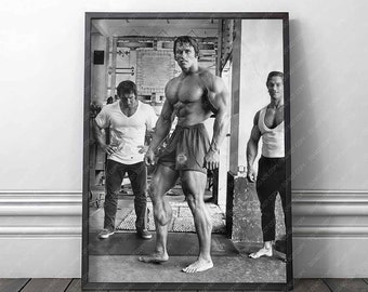 Frank Zane Print Classic Physique Three-time Mr. Olympia 1977-79 ...