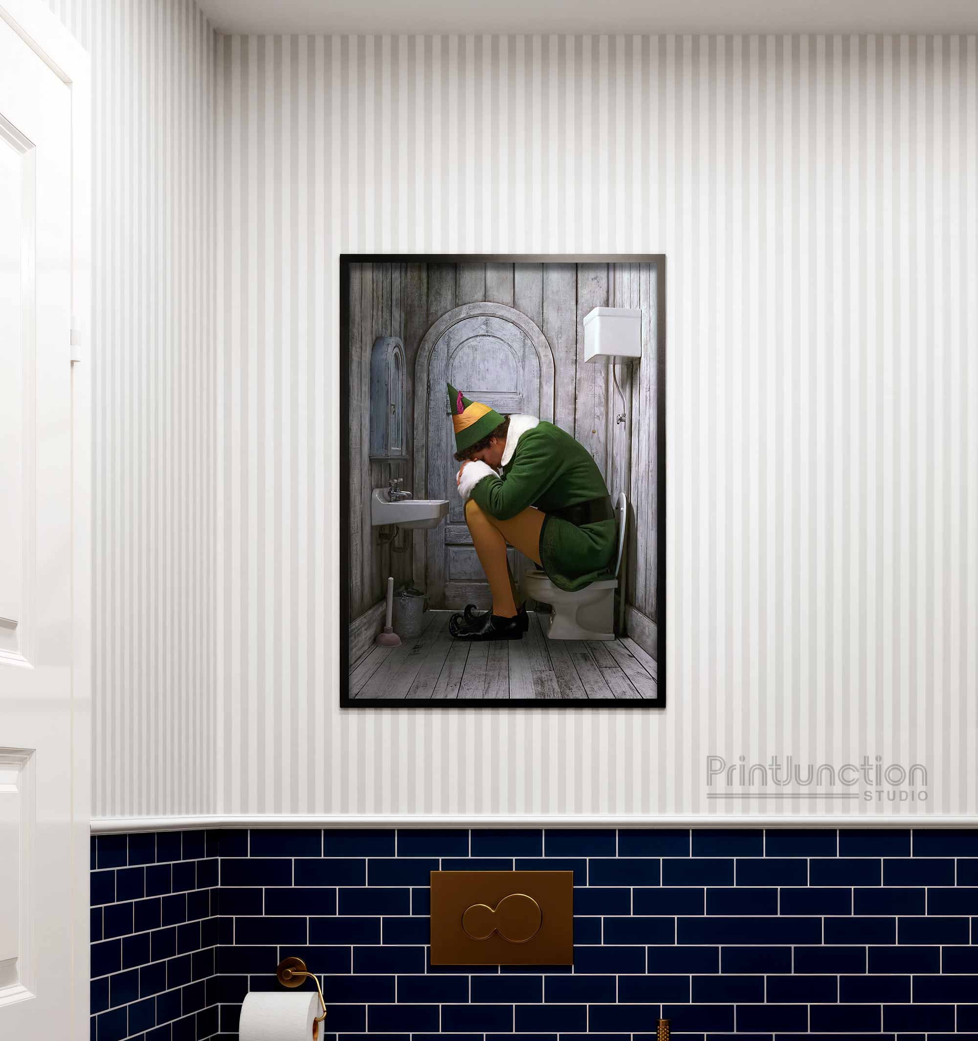 Toilet Movie Scene Print - Movie Poster - Scene Toilet - Humor Wall ...