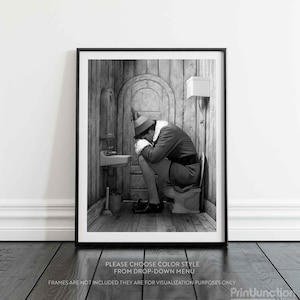Toilet Movie Scene Print - Movie Poster - Scene Toilet - Humor Wall ...