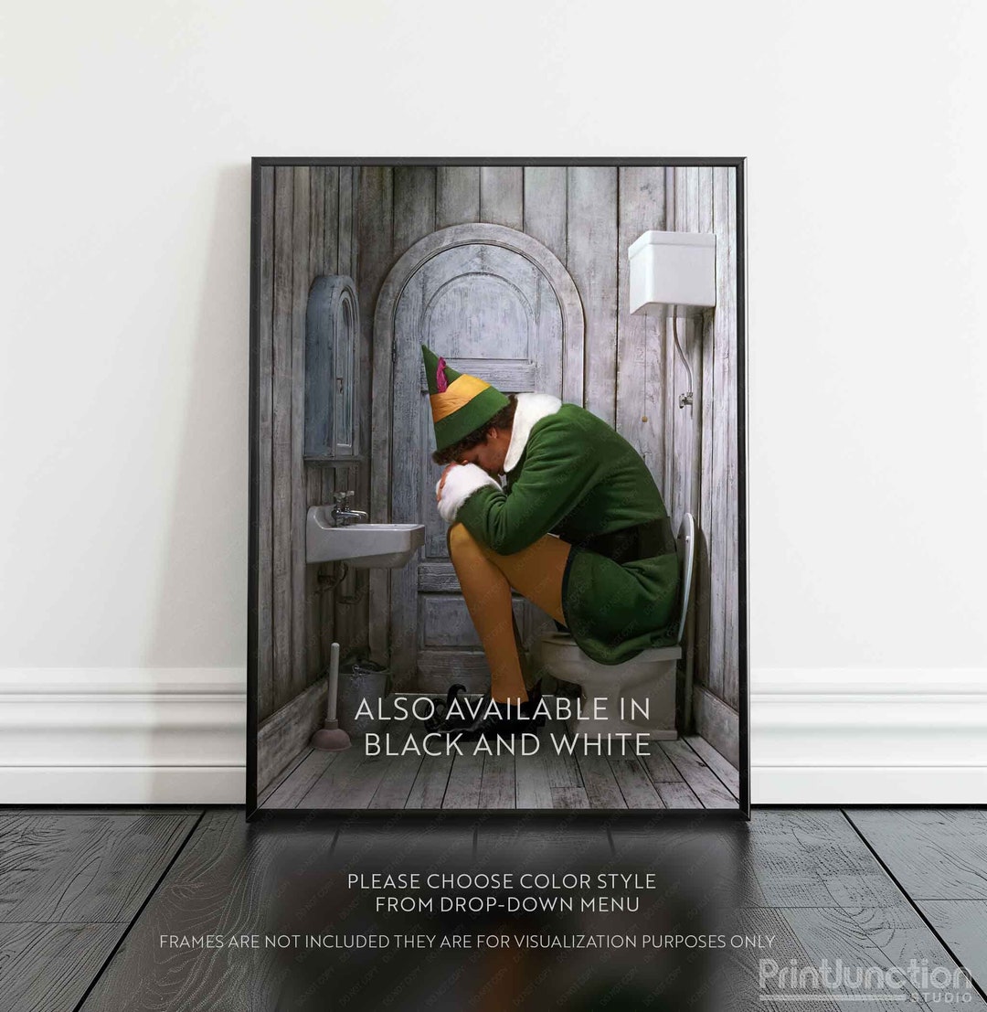 Toilet Movie Scene Print - Movie Poster - Scene Toilet - Humor Wall ...