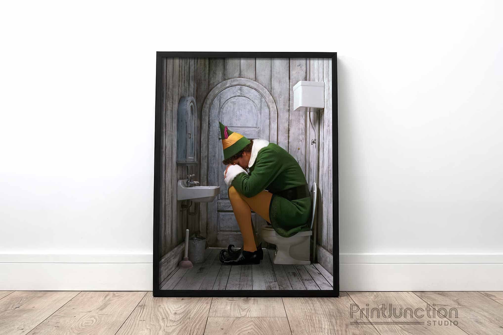 Toilet Movie Scene Print - Movie Poster - Scene Toilet - Humor Wall ...