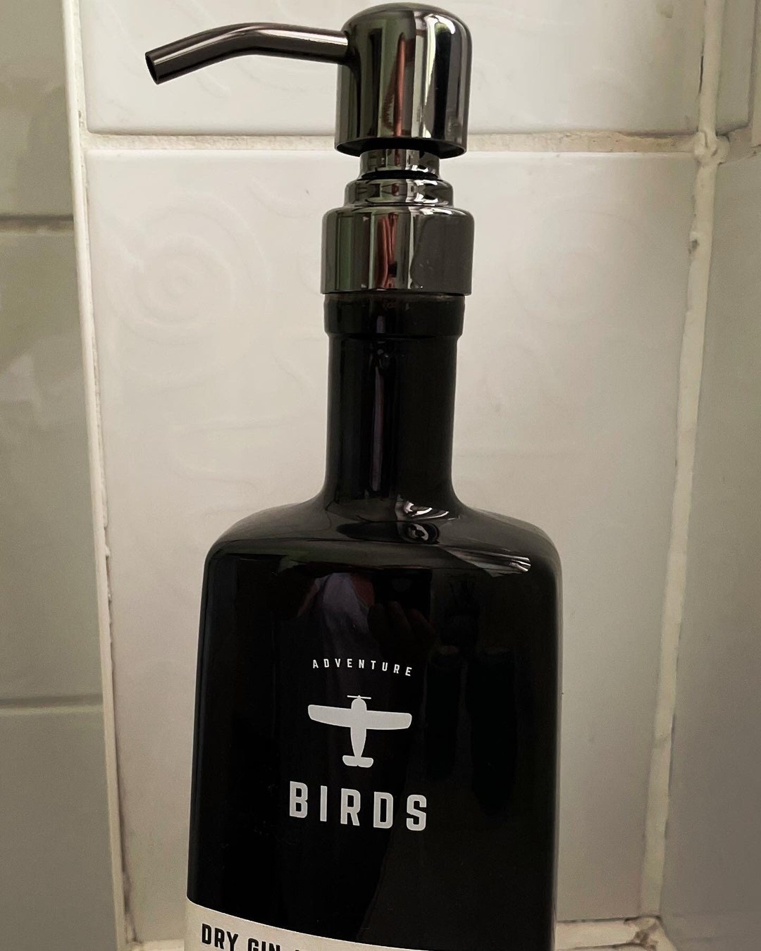 Seifenspender BIRDS GIN Upcycling - Etsy