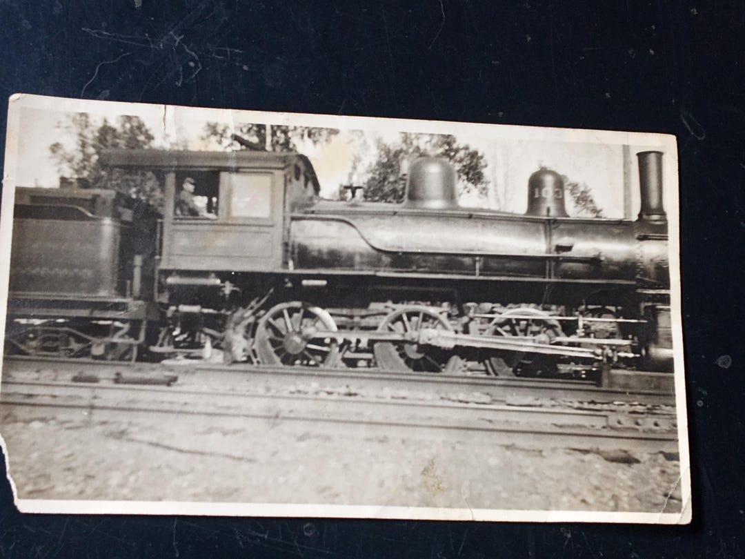 Antique Train Photos Ft. Jack Clancy and Father - Etsy