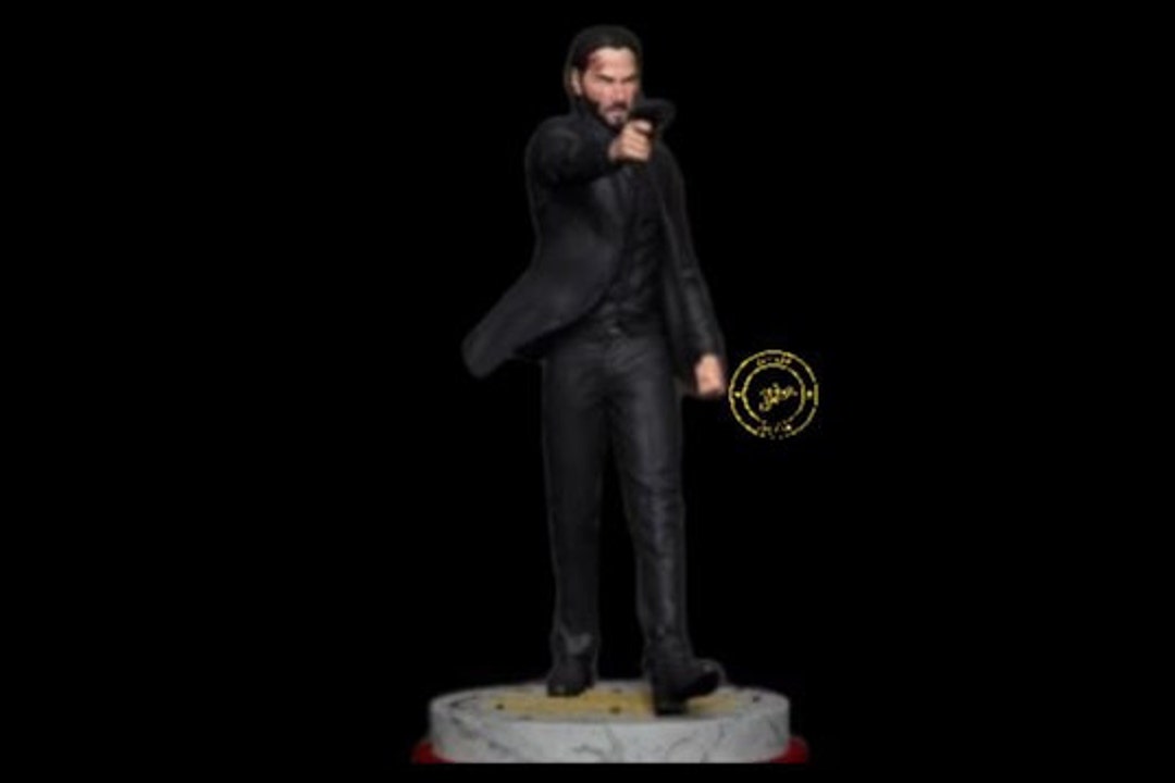 John Wick Pack Bust Keanu Reeves 3D STL File 3D Printer 3D - Etsy Polska