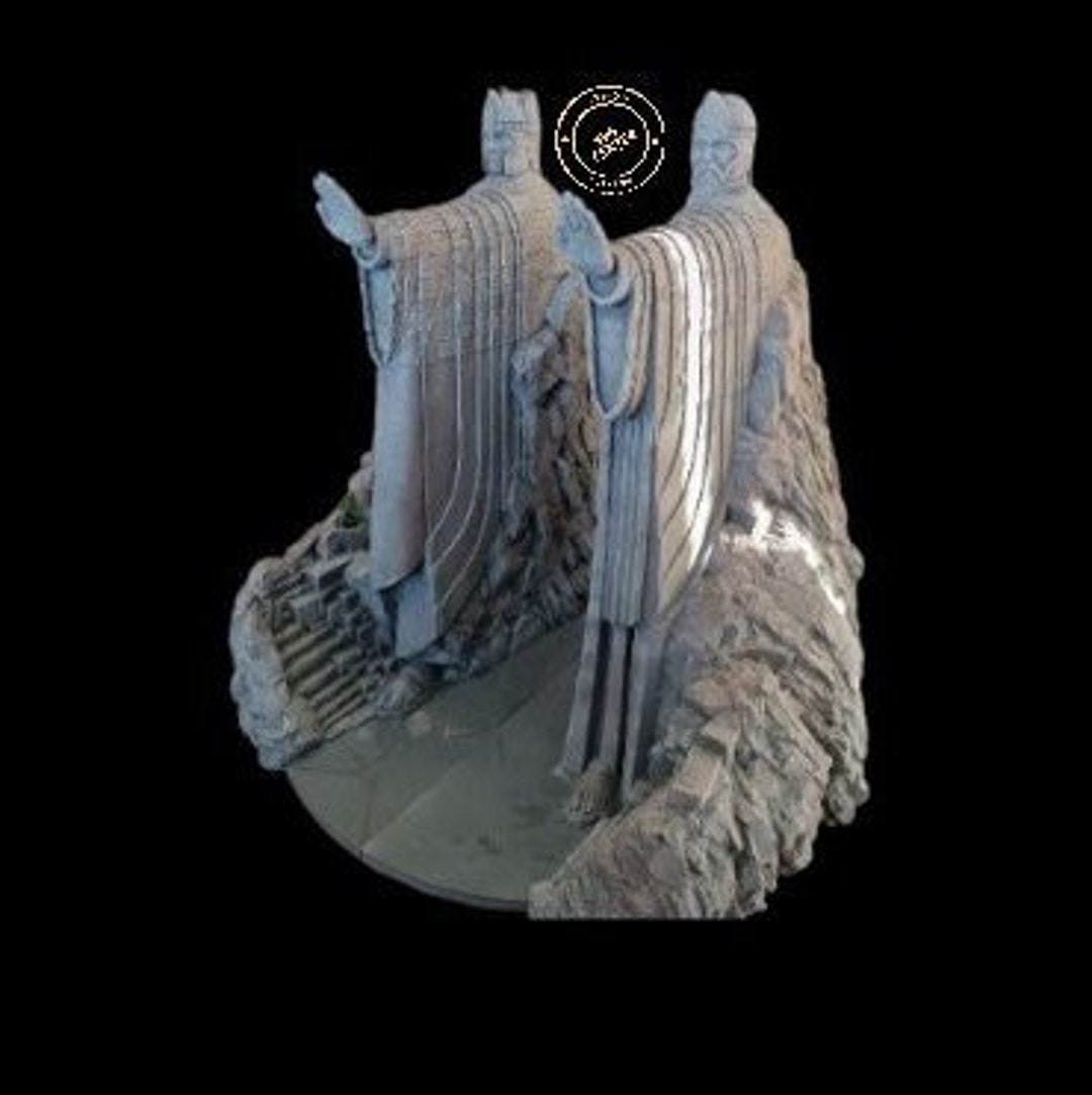 The Argonath Diorama Model Lord of the Rings 3D Printing STL - Etsy New ...