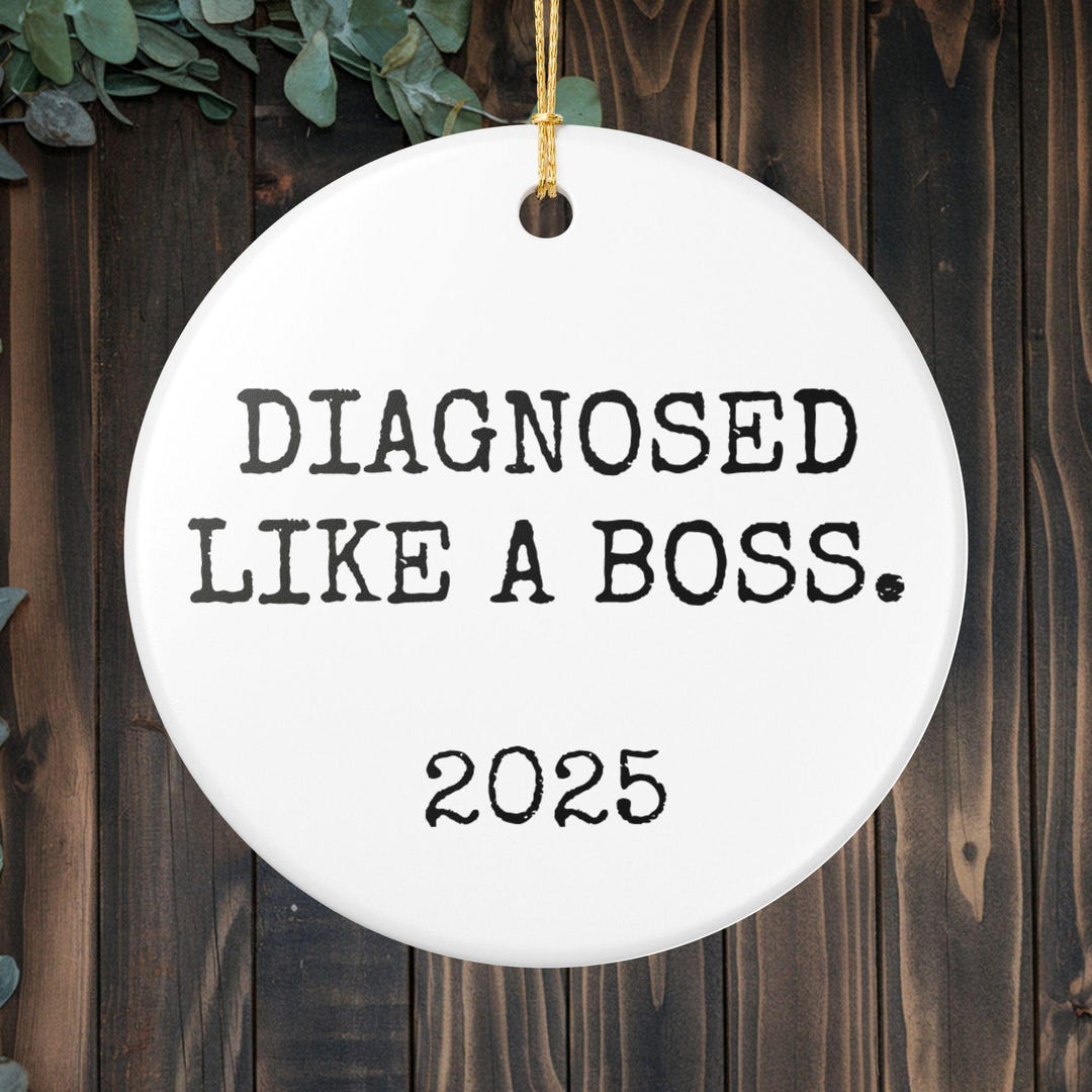 Doctor Ornament 2025 | Physician Appreciation Gift | Minimal Modern ...