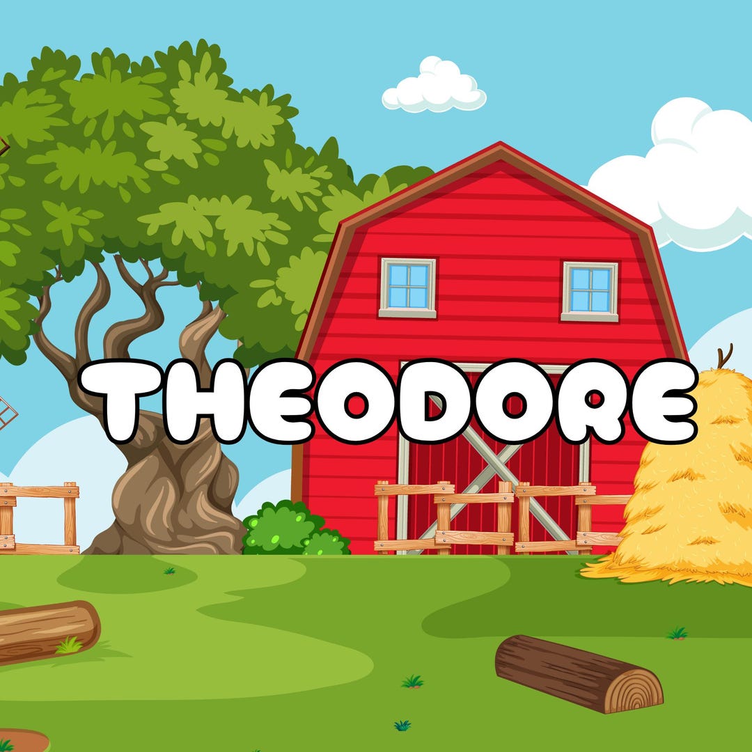 Custom Paint by Number Farm Animal Themed Gift Kids Room Decor DIY Wall ...