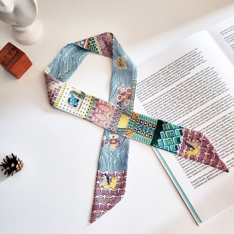 89cm5cm Circus Clown Long Skinny Scarf, for Neck, Hair, Bags, Handles ...