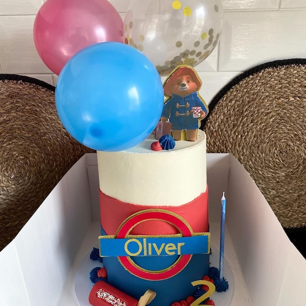 Paddington Bear Cake Topper - Etsy UK